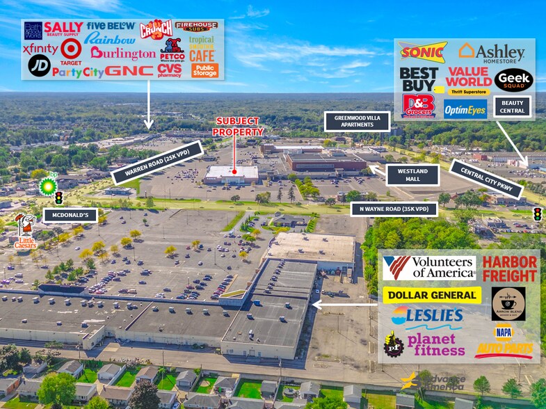 35000 W Warren Rd, Westland, MI 48185 - Department Store For Sale ...
