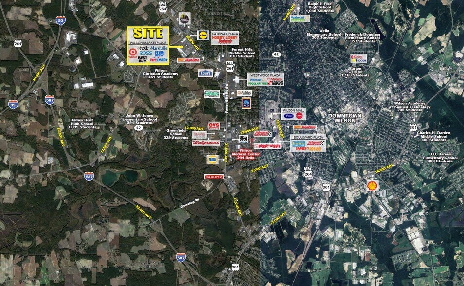 3401 Raleigh Pkwy W rd, Wilson, NC 27896 - Retail For Lease Cityfeet.com