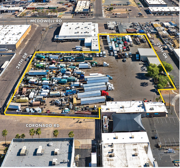 1641 N 25th Dr, Phoenix, AZ 85009 - Contractor Storage Yard For Sale ...