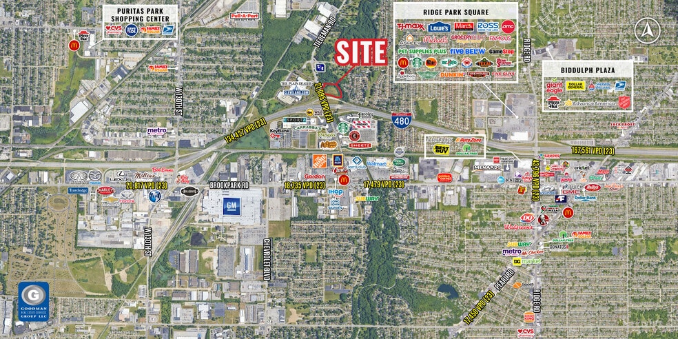 Tiedeman Rd I-480, Brooklyn, OH 44144 - Land Cityfeet.com