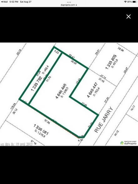 6675 Rue Jarry E, Montréal, QC - Land For Sale Cityfeet.com