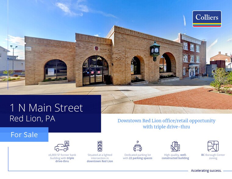 1 N Main St, Red Lion, PA 17356 - Bank For Sale Cityfeet.com