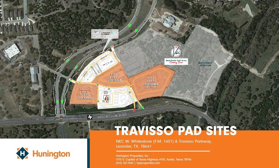 NEC W. Whitestone F.M. 1431 Travisso Parkway, Leander, TX 78641 - Land ...