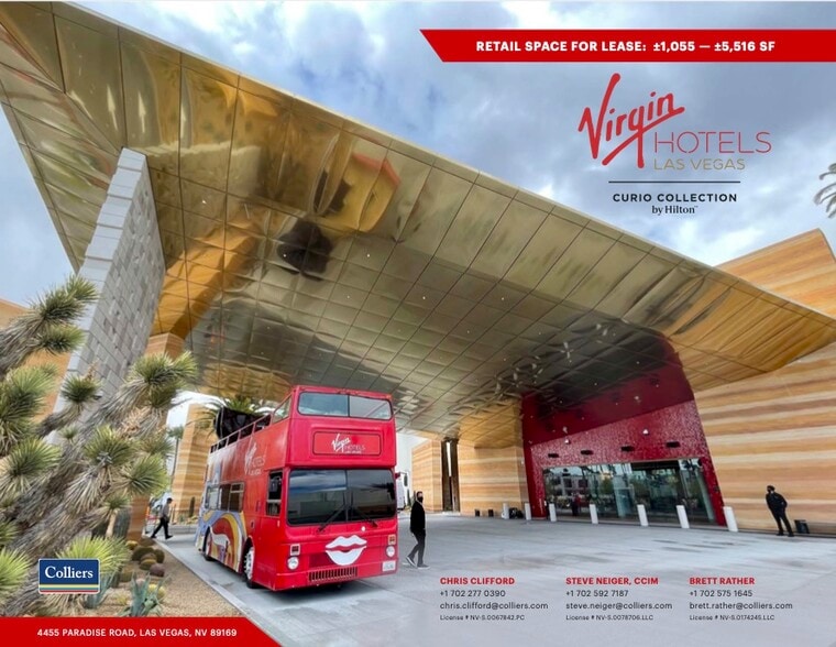 4455 Paradise Rd, Las Vegas, NV 89169 - Hospitality For Lease Cityfeet.com