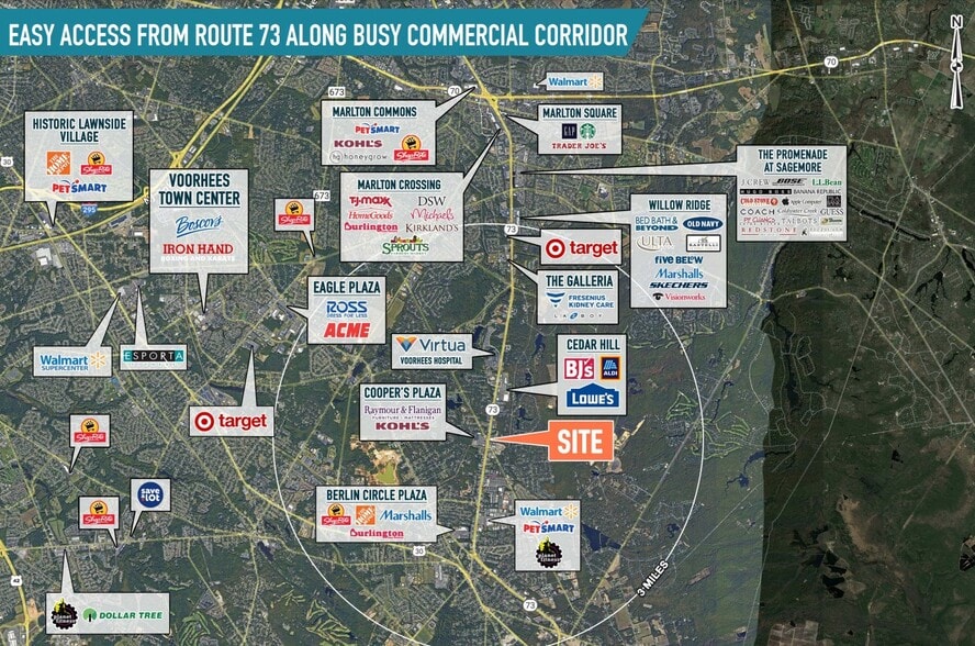 88-94 Route 73, Voorhees, NJ 08043 - Land For Lease Cityfeet.com