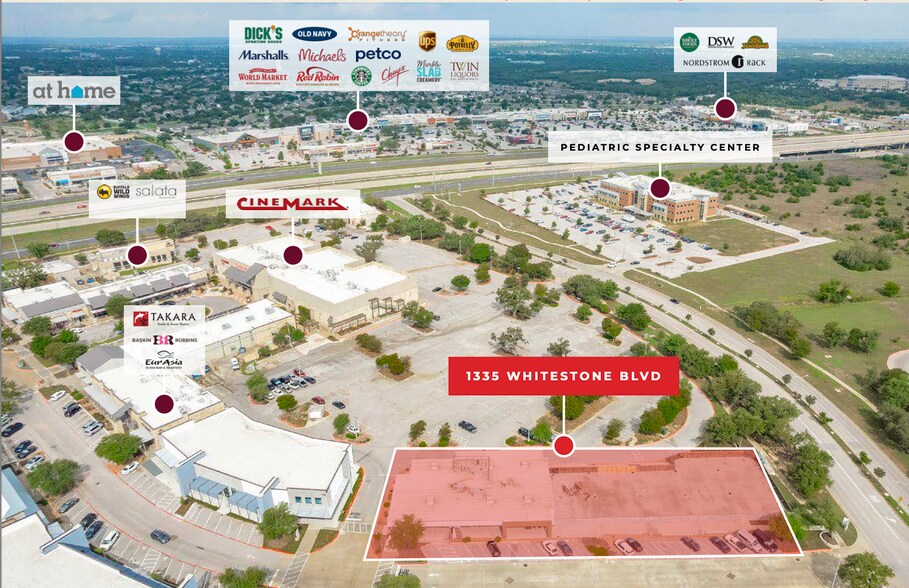 1335 E Whitestone Blvd, Cedar Park, TX 78613 - Retail For Lease ...
