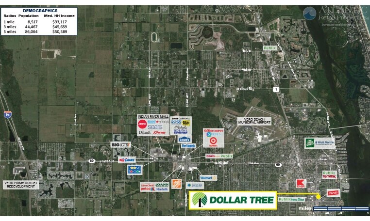 1191-1195 US Highway 1, Vero Beach, FL 32960 - Storefront Retail Office ...