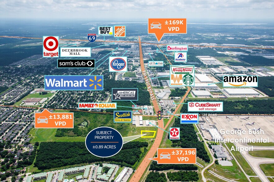 adj. to 7715 Farm to Market 1960 Bypass Road W, Humble, TX 77338 - Land ...
