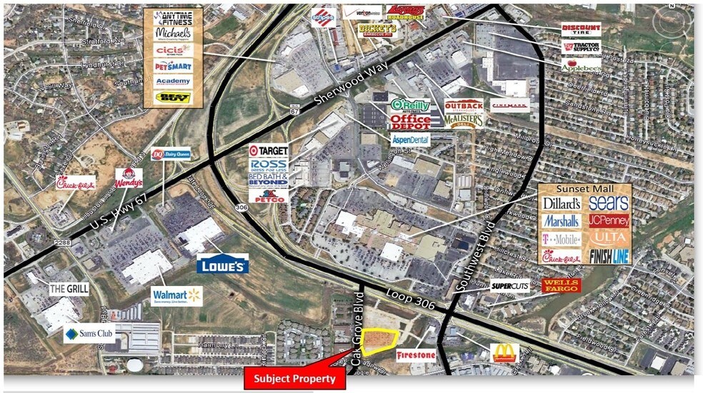 3993 Loop 306 & Southwest Blvd, San Angelo, TX 76904 - Land For Sale ...