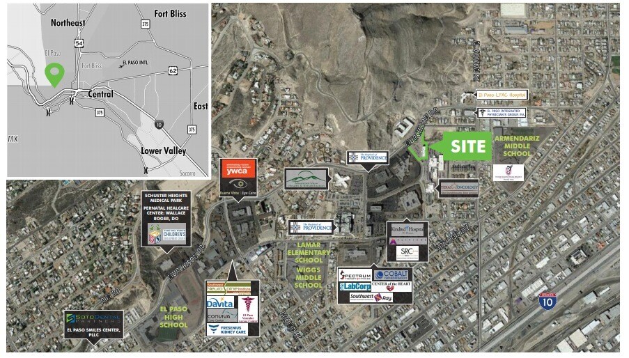 1810 Murchison Dr, El Paso, TX 79902 - Medical Office For Lease ...