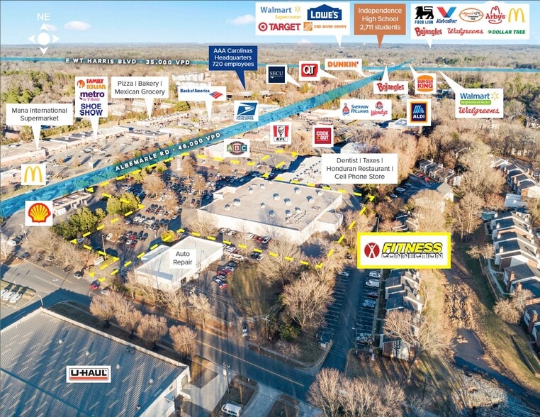 6320 Albemarle Rd, Charlotte, NC 28212 - Freestanding For Sale Cityfeet.com