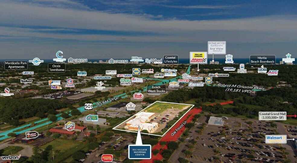 740-794 Oak Forest Lane, Myrtle Beach, SC 29577 - Supermarket For Sale ...