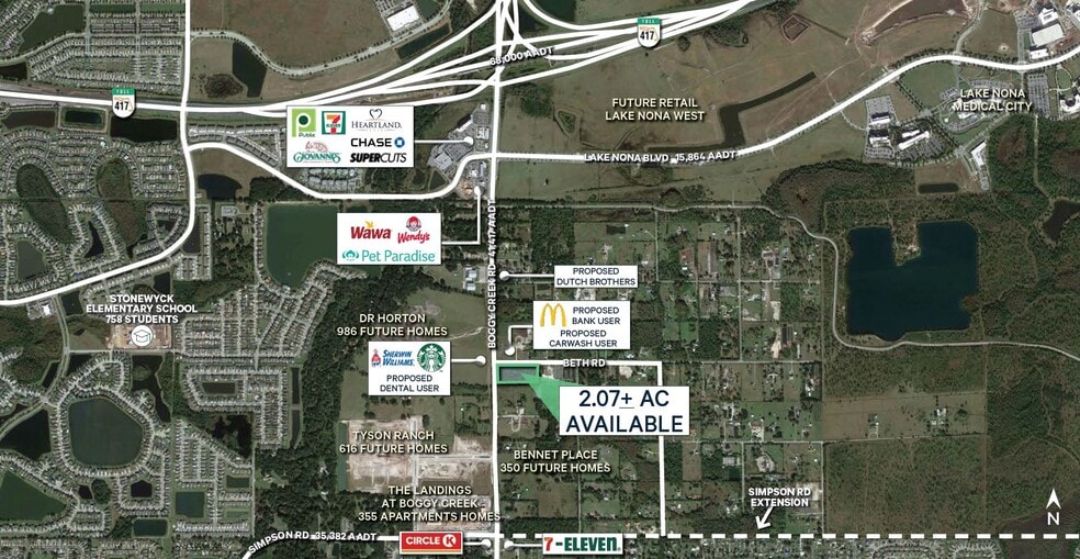 SEC Boggy Creek Rd and Beth rd, Orlando, FL 32824 - Land For Lease ...