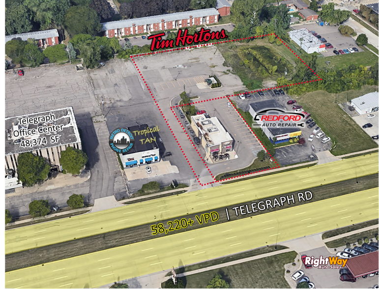 8460 Telegraph Rd, Taylor, MI 48180 - Restaurant For Sale Cityfeet.com