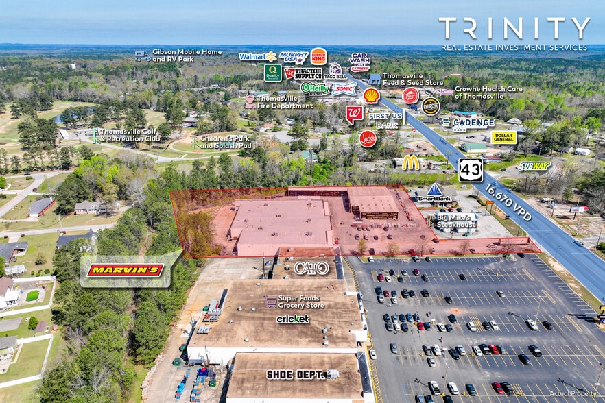 33225 Highway 43, Thomasville, AL 36784 - Freestanding For Sale ...