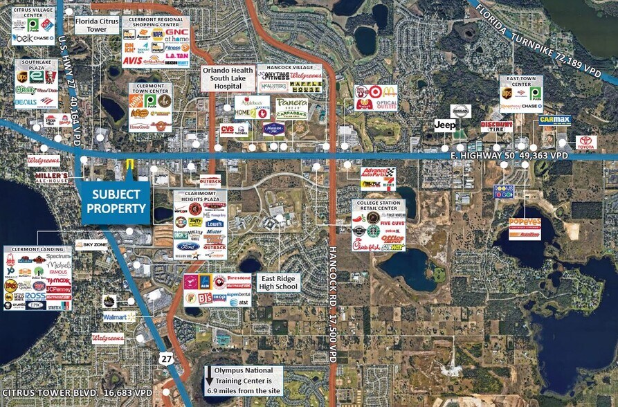 1251 E Highway 50, Clermont, FL 34711 - Freestanding For Sale Cityfeet.com