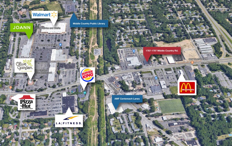 1787-1797 Middle Country Rd, Centereach, NY 11720 - Retail For Lease ...