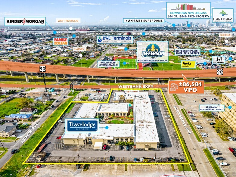 2200 Westbank Expy Harvey La 70058 Hotel For Sale Cityfeet